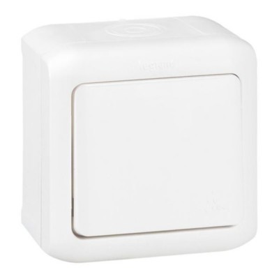 Forix - 2 gang two-way switch - surface mounting - 10 AX 250 V~ - Grey