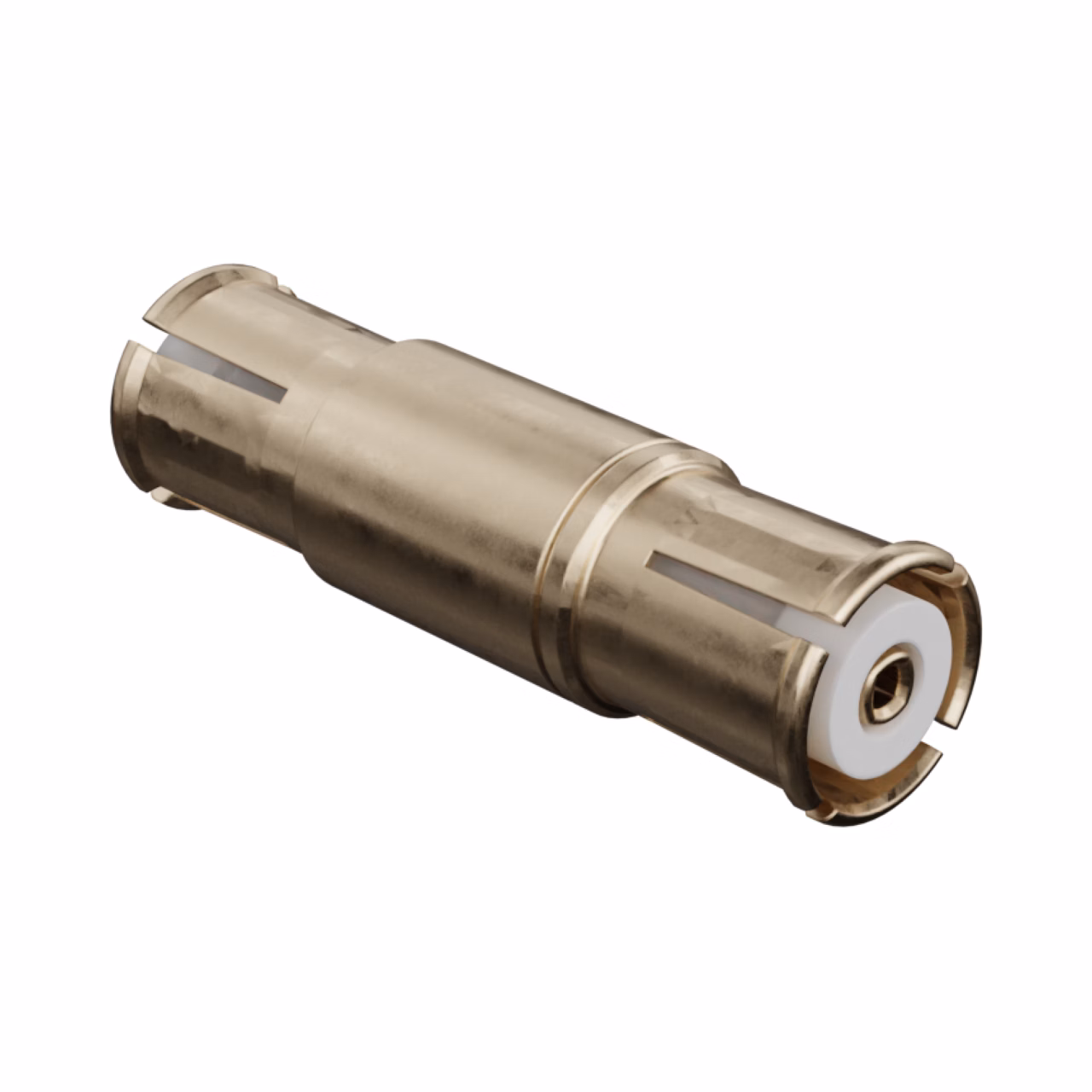 SMP-MAX Jack-to-SMP-MAX Jack Adapter, 14.09mm Length, Gold (Au) Plating, Tray, 50 Ohms for sale