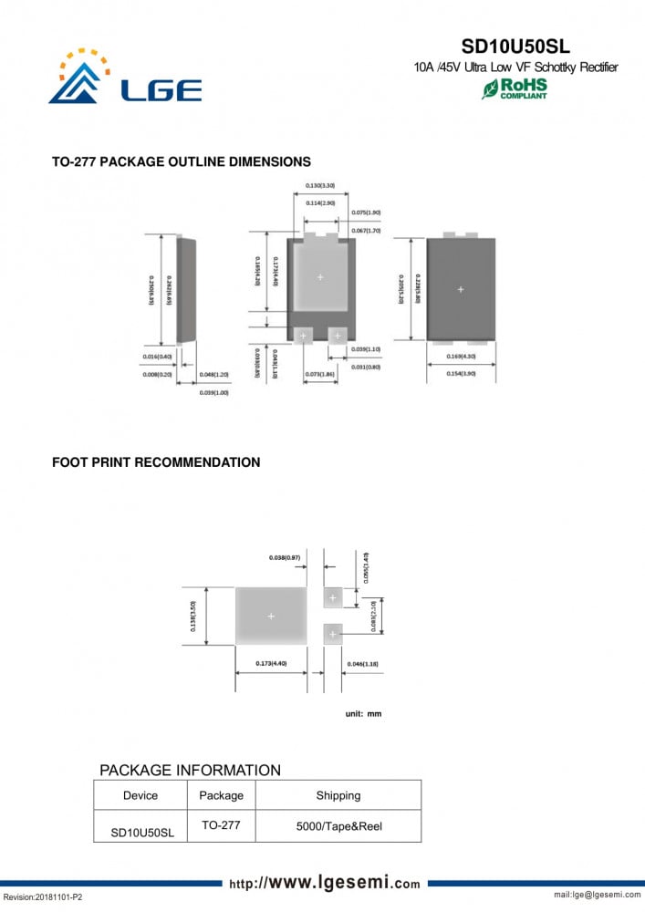 SD10U50SL datasheet page 4