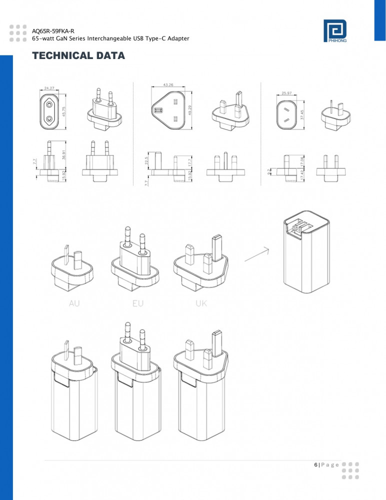 AQ65R-59FKA-R technical document page 6