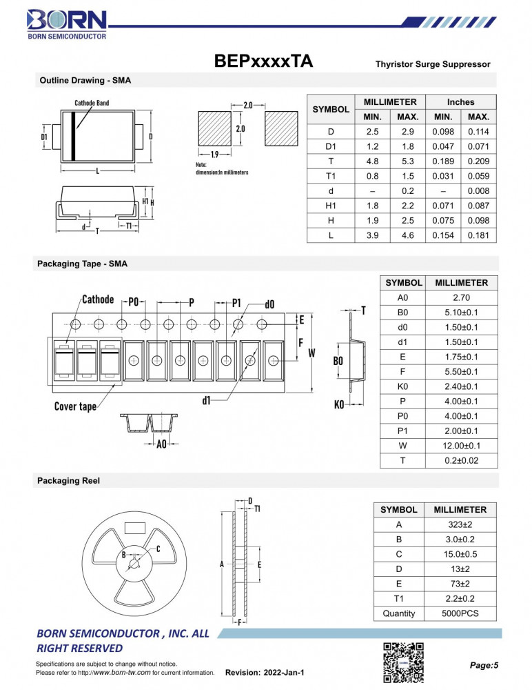 BEP0220TA datasheet page 5