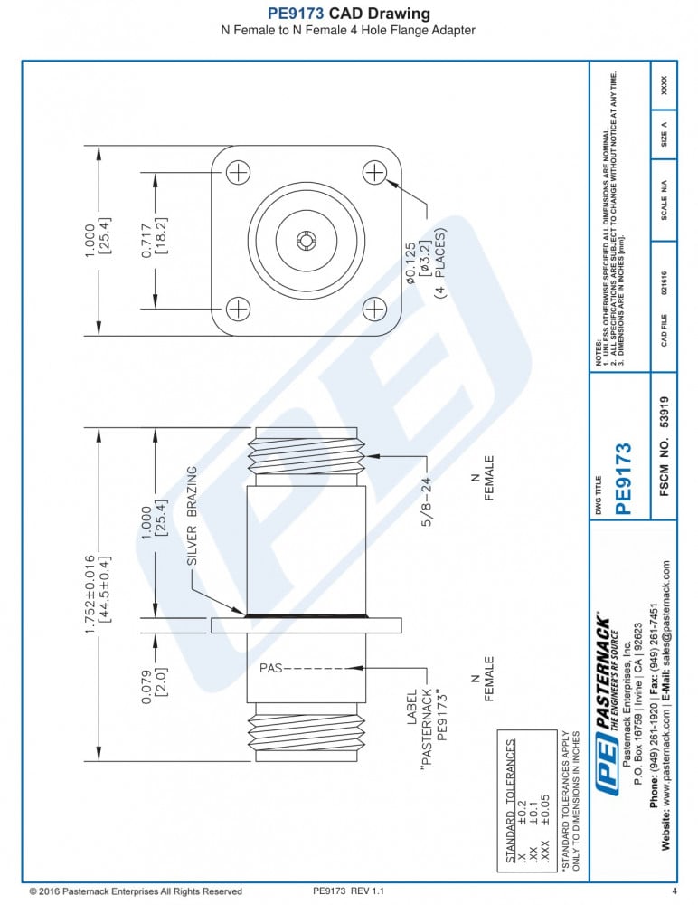 PE9173 technical document page 4
