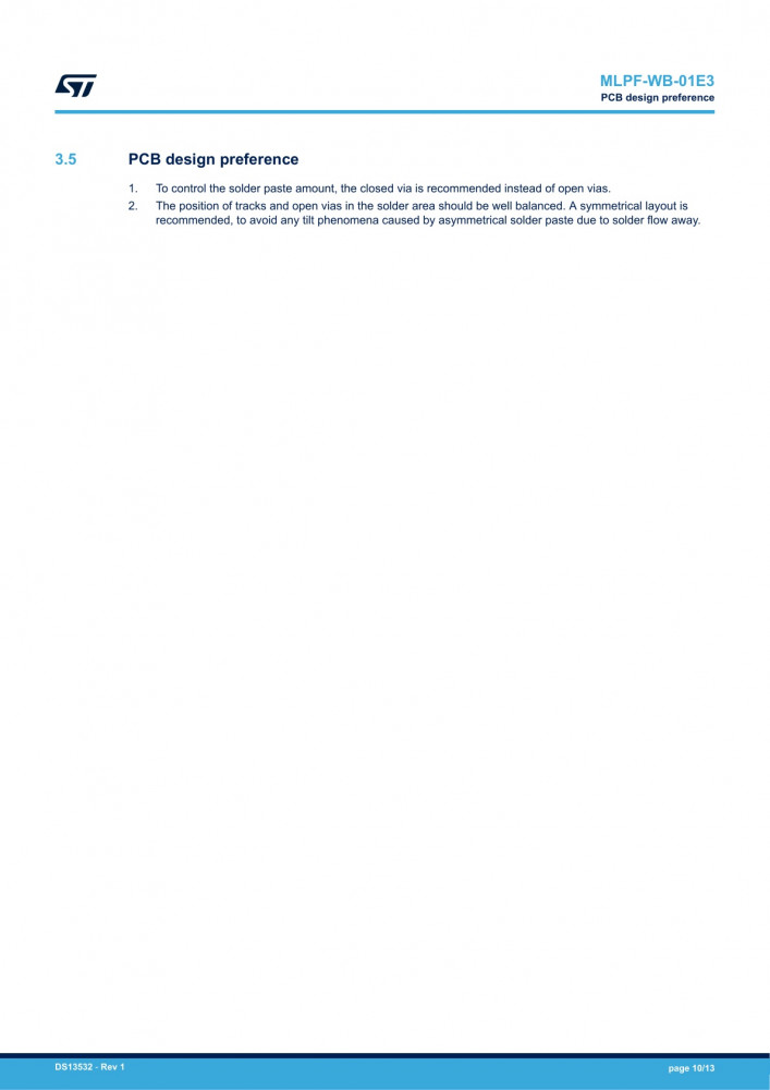 MLPF-WB-01E3 datasheet page 10