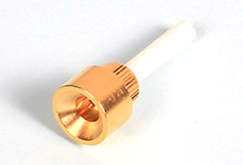 SMP-MAX Jack, Straight, Detent, PCB Receptacle, Through Hole, Signal Surface Mount, Tray, 50 Ohms