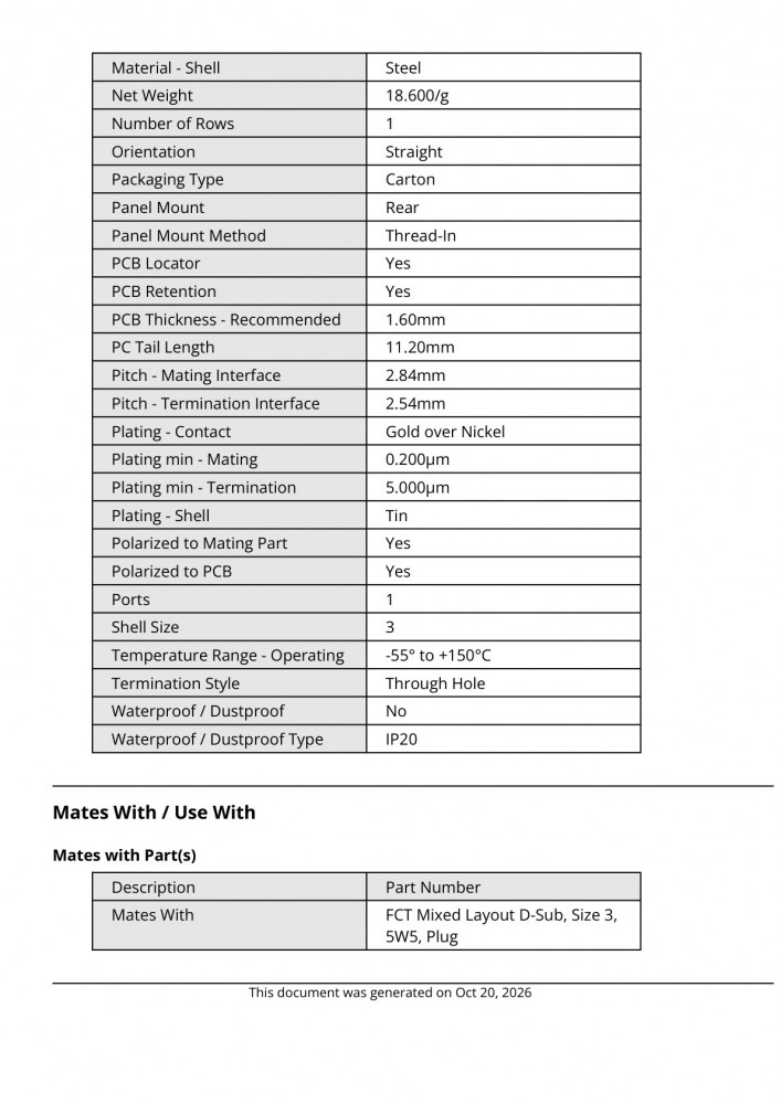 MOLEX 1731071306 drawing page 3
