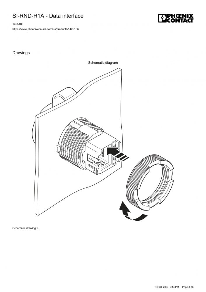 Phoenix Contact 1425186 technical document page 3
