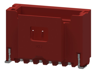 1.00mm Pitch, Pico-Clasp PCB Header, Single Row, Vertical, Surface Mount, Tin Plated, Inner Positive Lock, 15 Circuits, Red for sale