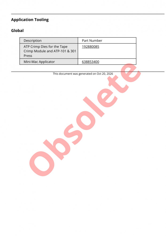 MOLEX 190540115 document page 3