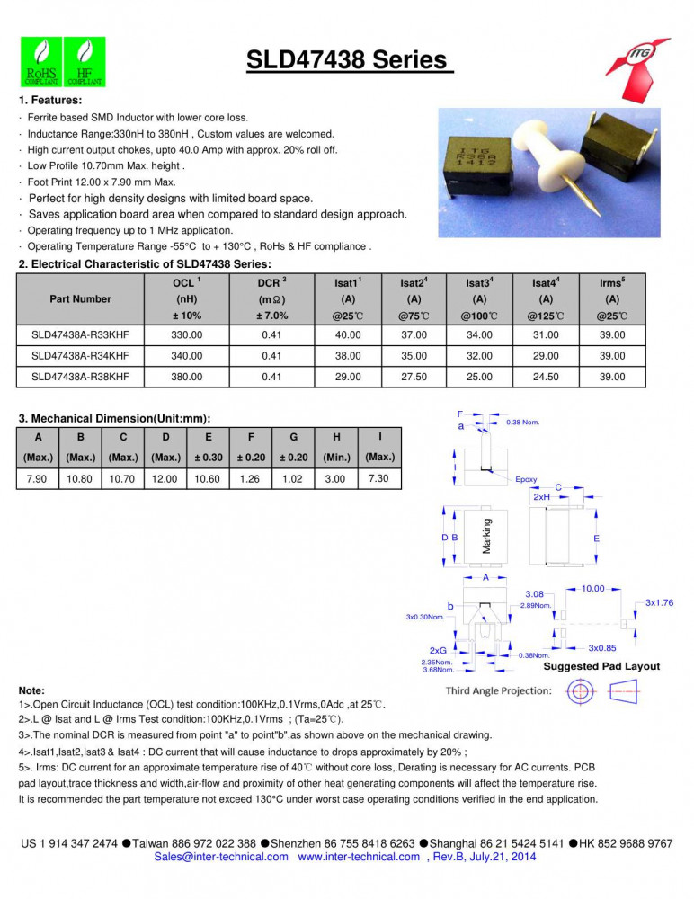 SLD47438 technical document page 1