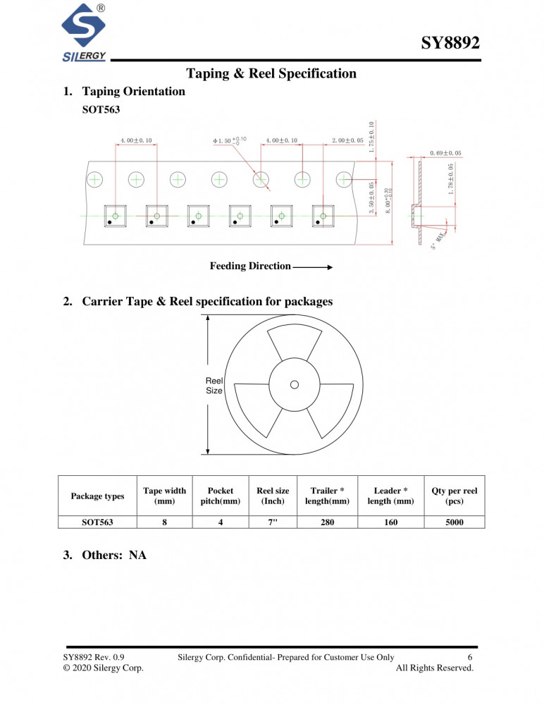 SY8892ARC datasheet page 6