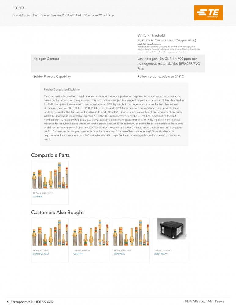 650150-000 technical document page 2