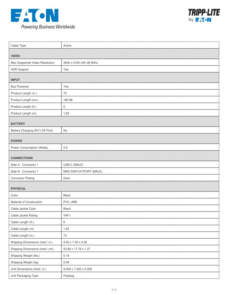 U444-006-MDP technical document page 2