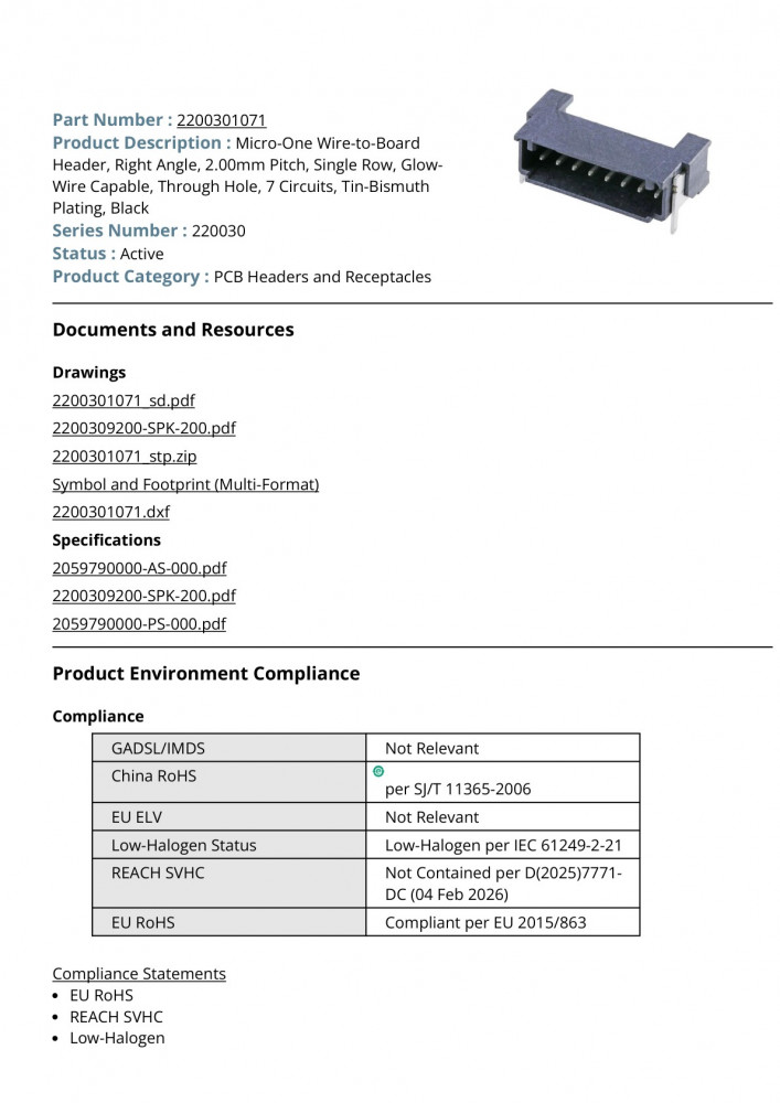 2200301071 technical document page 1