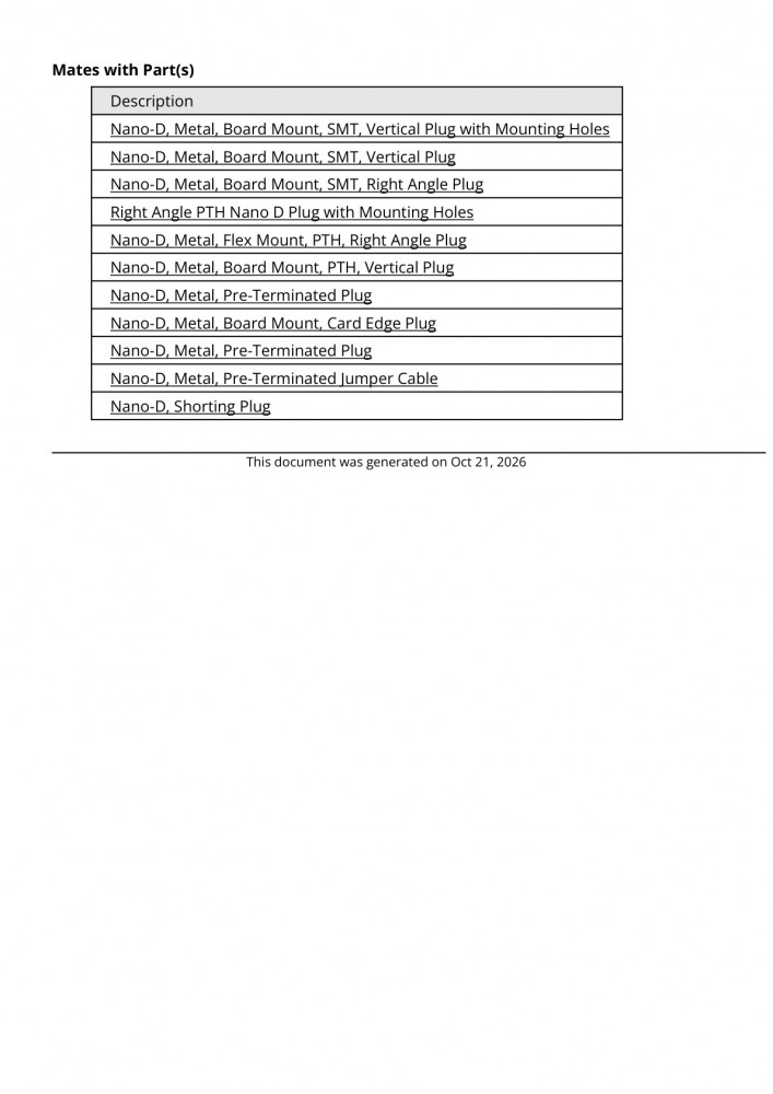Technical document image 3 for MOLEX NK-2H2-085-235-JC00