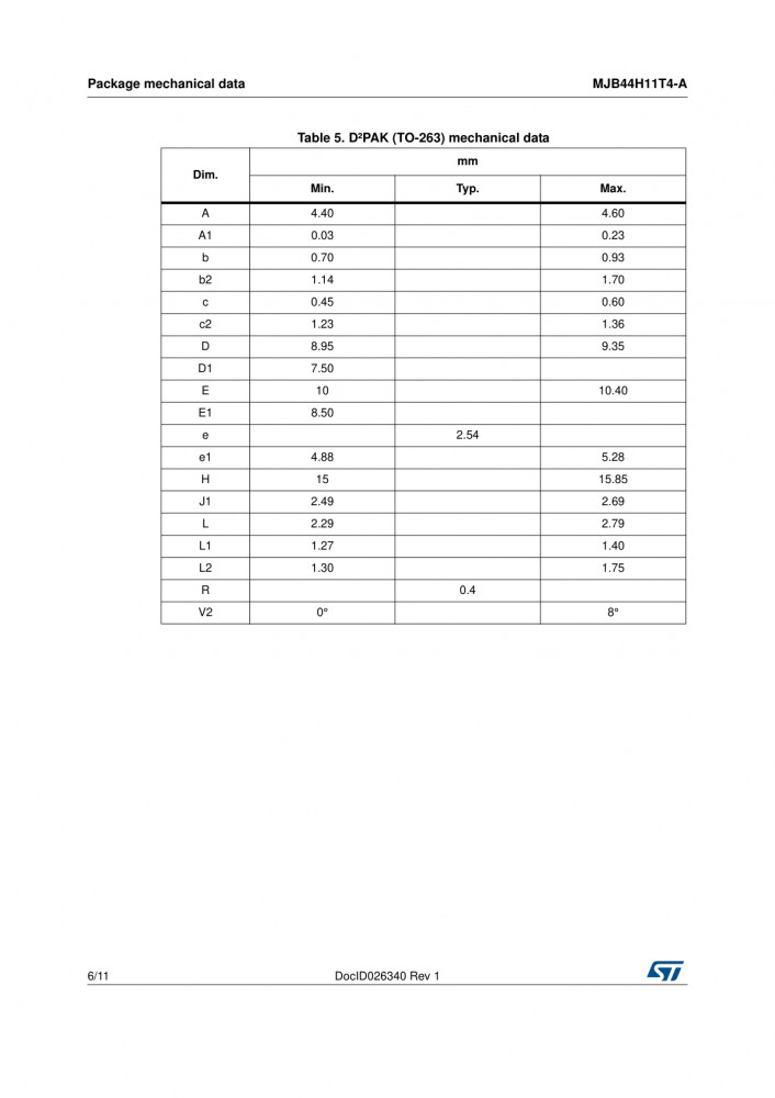 MJB44H11T4-A datasheet page 6