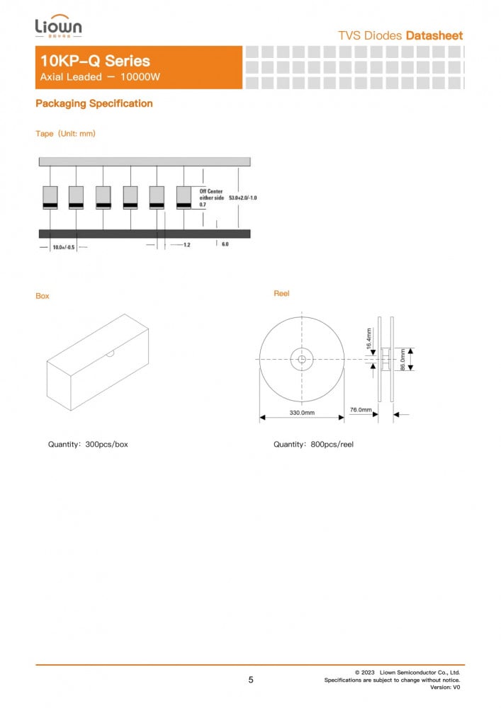 10KP33CA-Q datasheet page 5