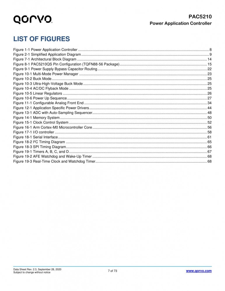 PAC5210QS datasheet page 7