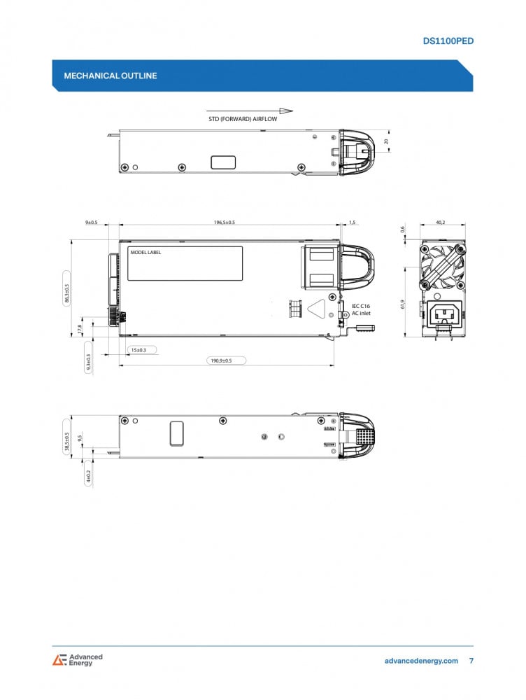 DS1100PED-3 datasheet page 7