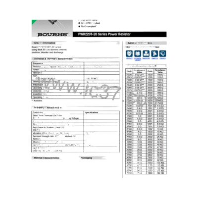 BOURNS PWR221-2FC40R0F