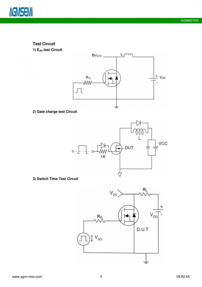 AGM6015H datasheet page 3