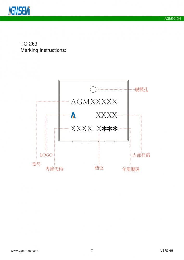 AGM6015H datasheet page 7