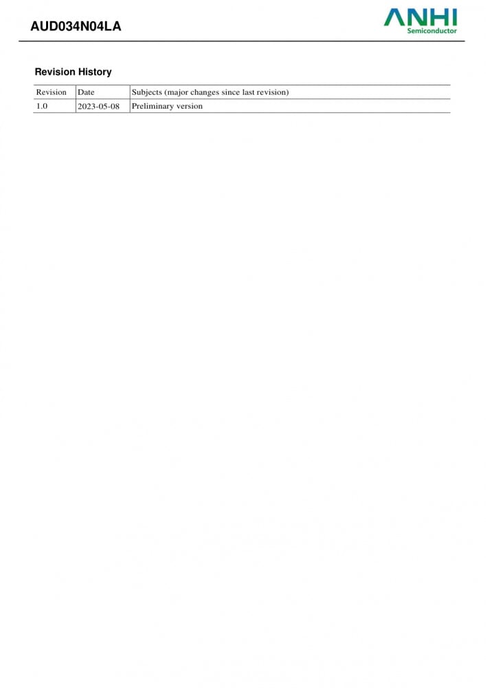 AUD034N04LA datasheet page 10