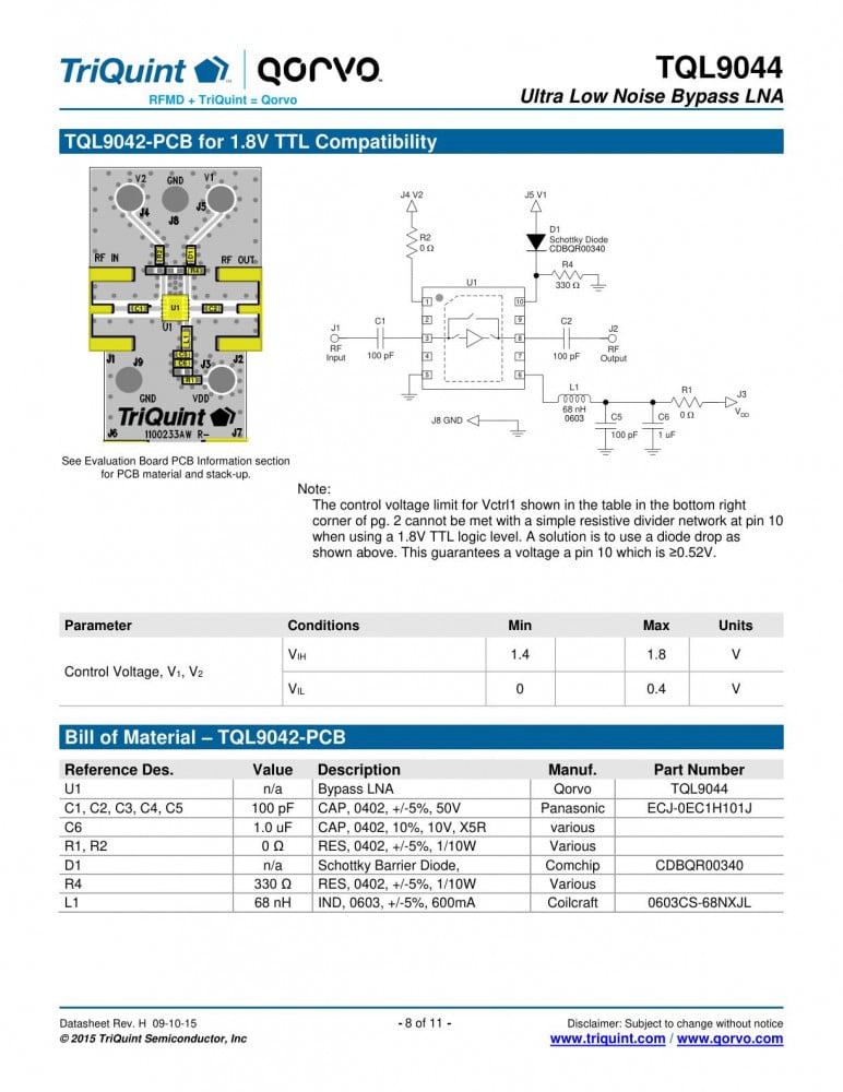 TQL9044 technical document page 8