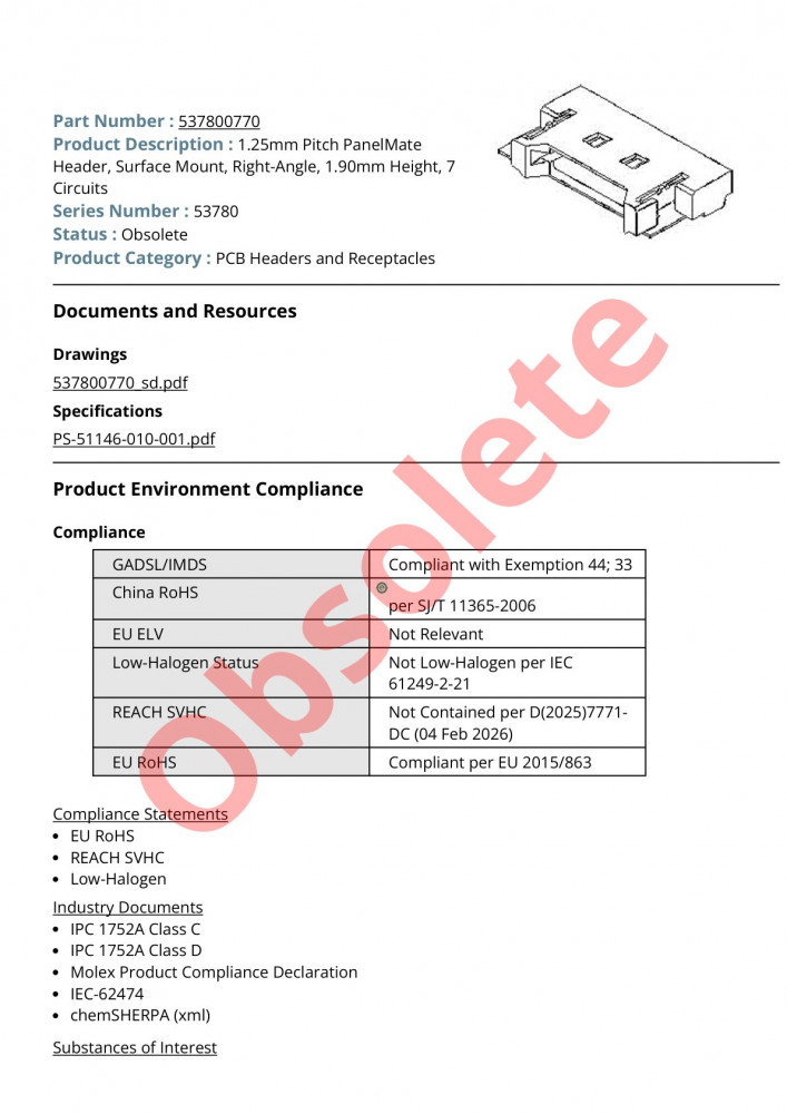 537800770 technical document image, page 1
