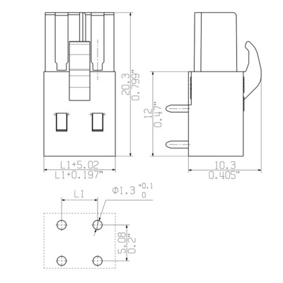 WEIDMULLER 1284860000 Header Plug Socket