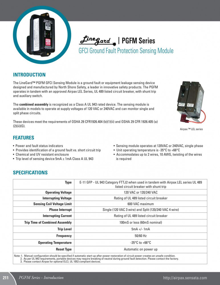 PGFM technical document page 1