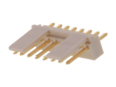 Mini-Latch / KK Wire-to-Board Header, Vertical, with Friction Ramp, 8 Circuits, Gold (Au) Plating, Natural for sale