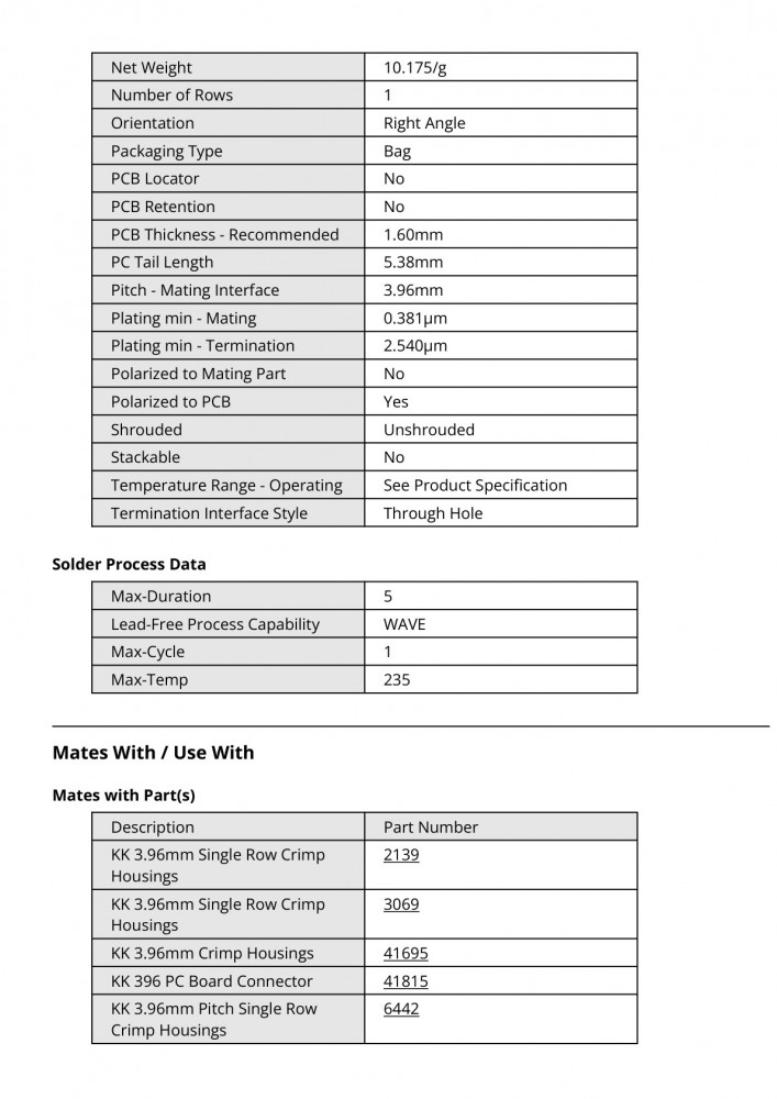 Product document image 3 for MOLEX 416720023