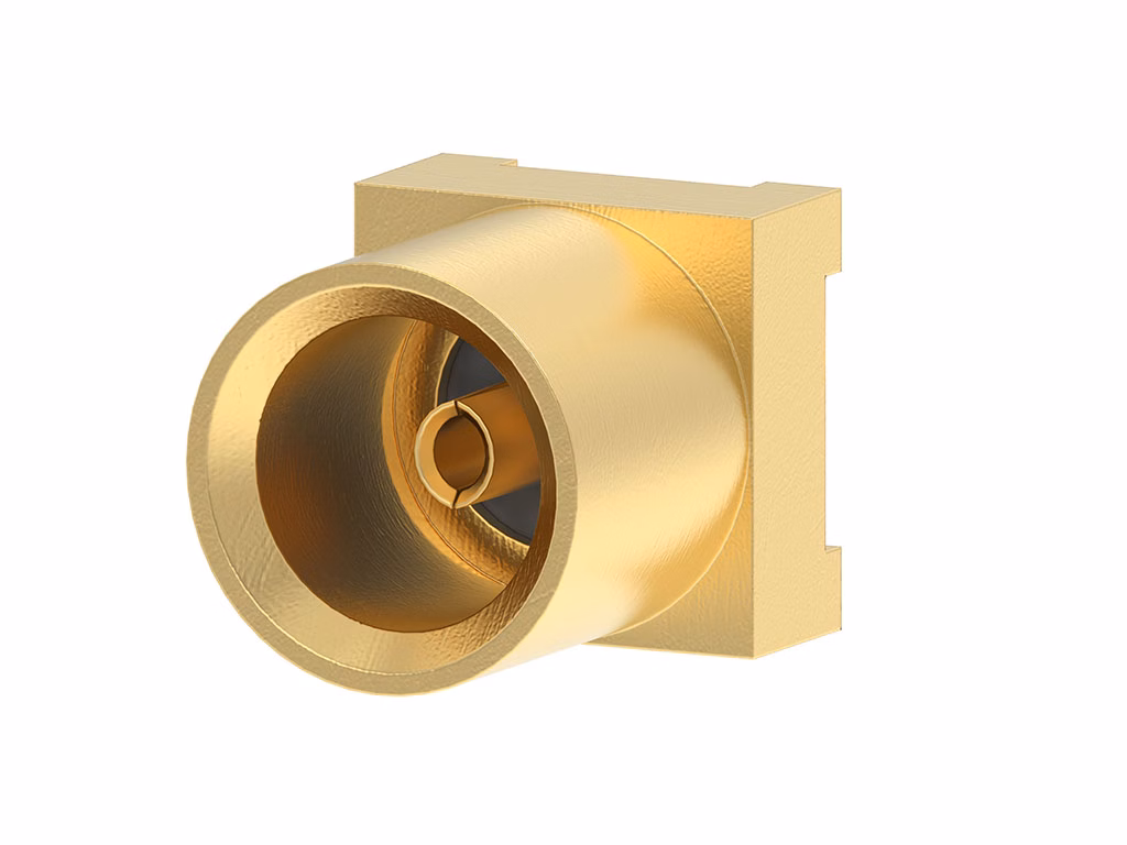 SSMCX Jack, Straight, PCB Receptacle, Surface Mount, Tape and Reel, 75 Ohms for sale
