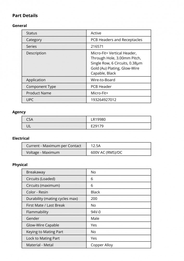 Product document image, page 2
