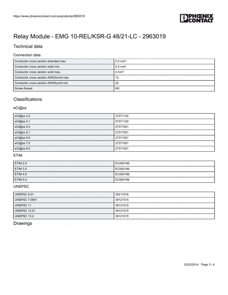 Phoenix Contact 2963019 documentation page 3