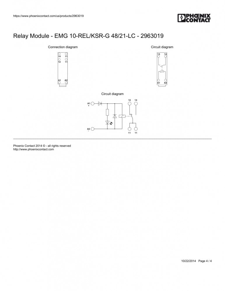 Phoenix Contact 2963019 documentation page 4