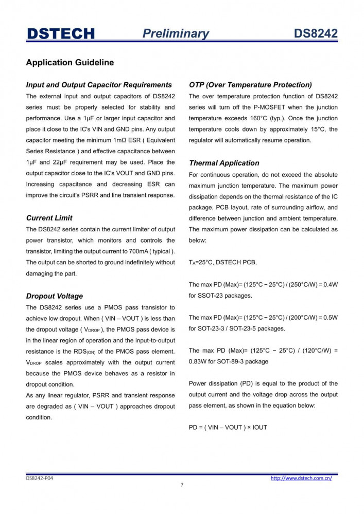 DS8242 datasheet page 7