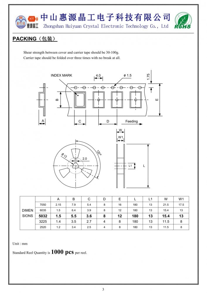 HY14318MSMD50324POB1R10 technical document page 3