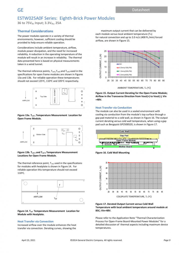 ESTW025A0F datasheet page 9
