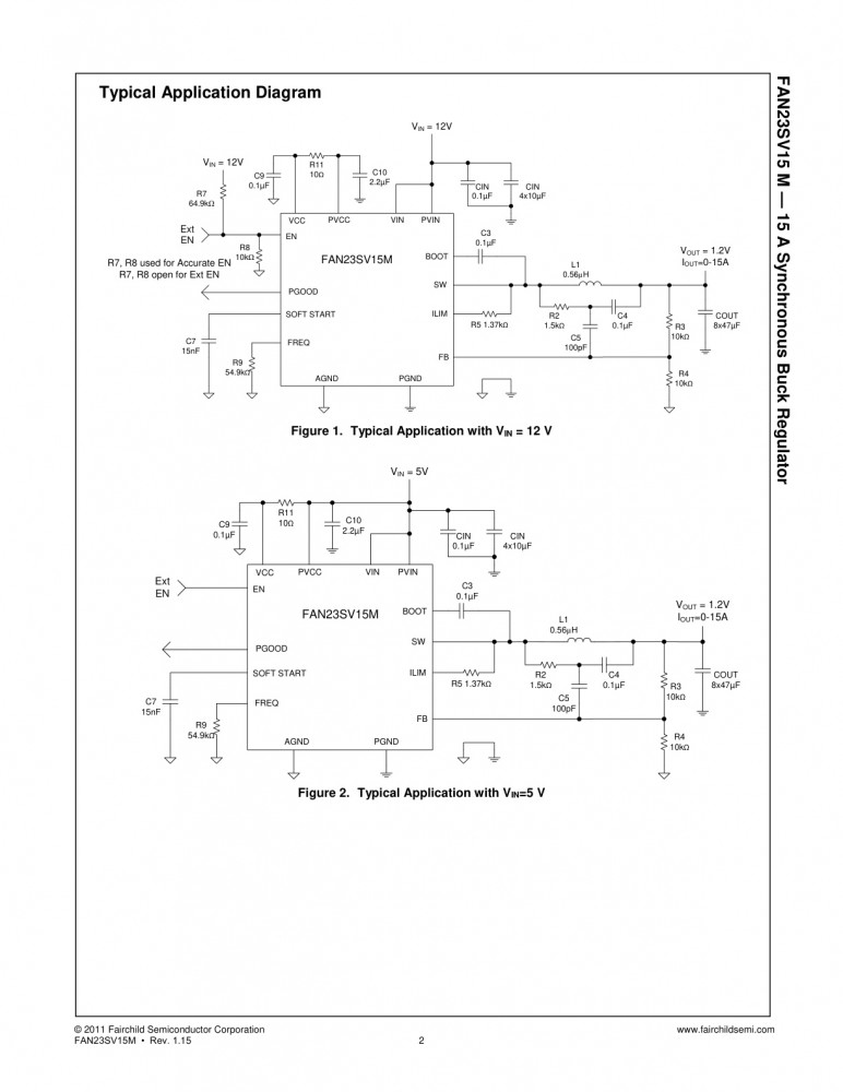 FAN23SV15M datasheet page 3