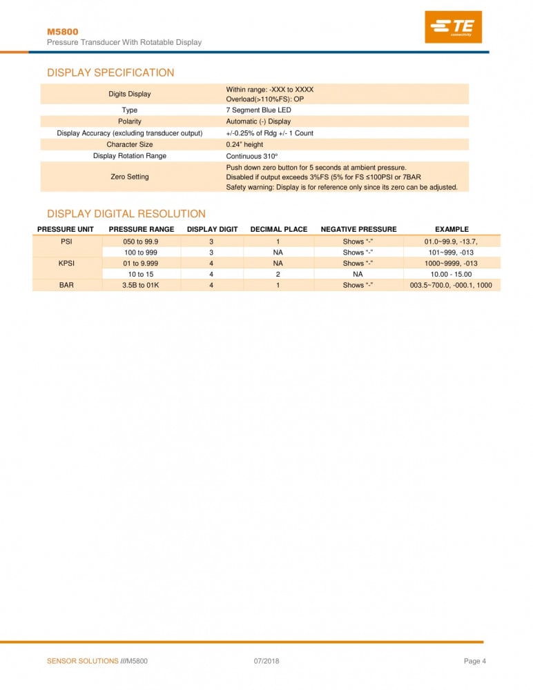 M5842-000005-500PG datasheet page 4