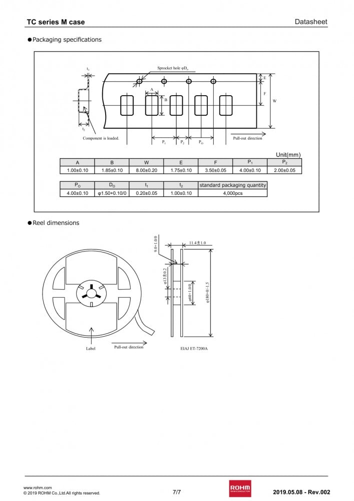 TCM1A106M8R document page 7