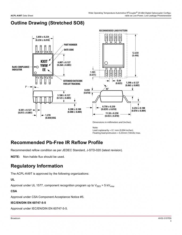 ACPL-K49T datasheet page 3