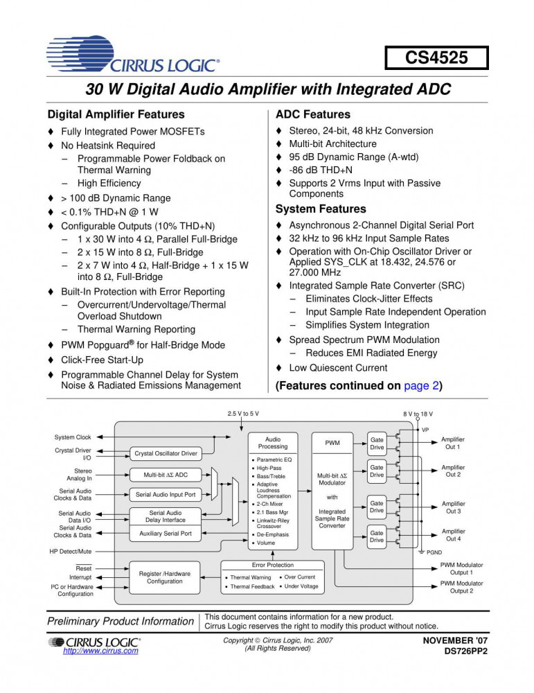 CRD4525-Q1 technical document page 1