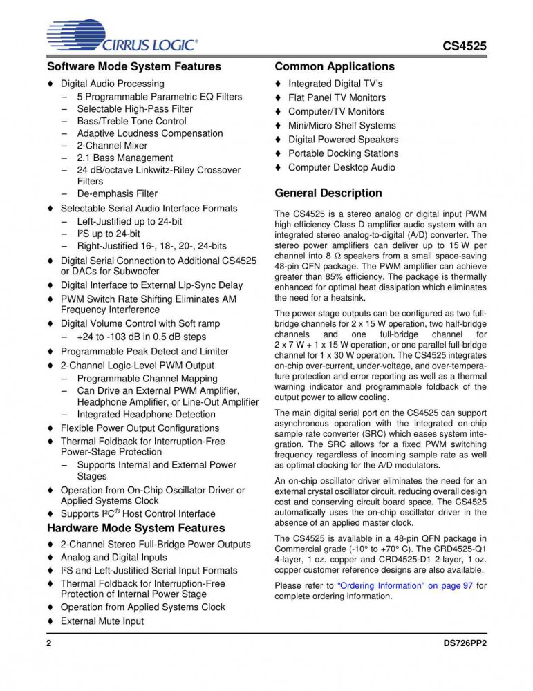 CRD4525-Q1 technical document page 2