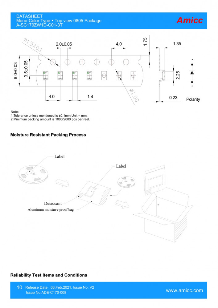 A-SC170ZW1D-C01-3T datasheet page 10