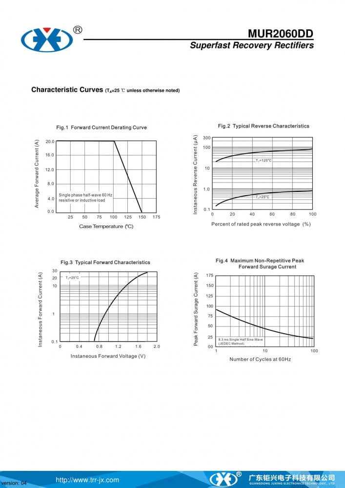 MUR2060DD datasheet page 2