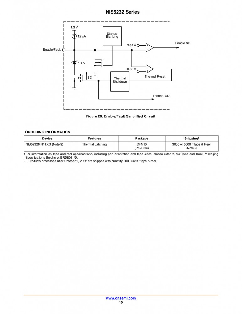 NIS5232 datasheet page 10