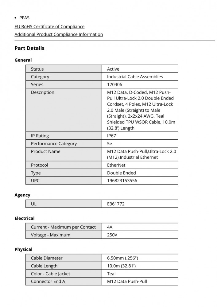 MOLEX connector drawing page 2