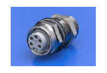 Mini-Change Bulkhead Pass-Thru Receptacle, 5 Poles, meets NMEA 2000® for sale